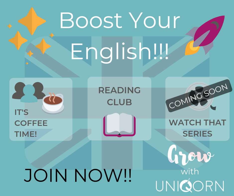 BOOST YOUR ENGLISH - Subscription | Uniqorn